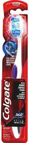 Colgate szczoteczka 360 Optic White Medium | Pasty do zębów Pozostałe ...