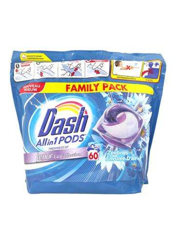 Dash 60 prań kapsułki Uniwersal 3in1 Zeebries | Kapsułki | RIVOS
