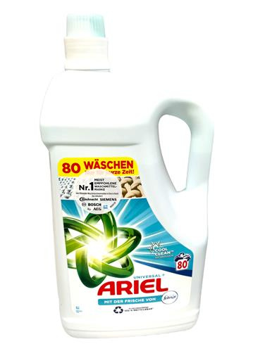 Ariel 80 prań żel Uniwersal Febreze 4,4l | Żele i płyny do prania | RIVOS