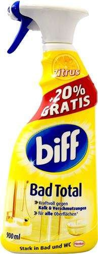 Biff 900ml Bad Total spray do łazienek Zitrus | Środki czyszczące | RIVOS