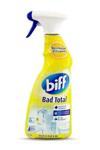 $Biff 750ml Bad Total spray do łazienek Zitrus | Środki czyszczące | RIVOS
