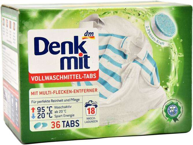 Denk mit 18 prań tabletki Uniwersal 36szt 1,08kg | Kapsułki | RIVOS