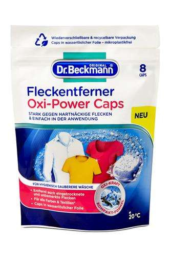 Dr Beckmann Fleckentferner Oxi-Power Caps 8x20g | Odplamiacze | RIVOS